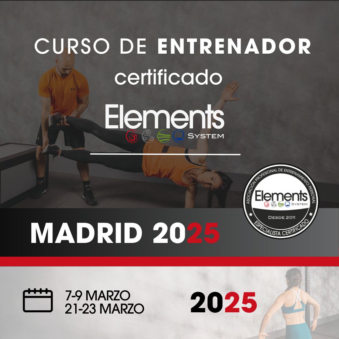 CURSO DE ENTRENADOR CERTIFICADO MADRID MARZO 2025 - Cursos Elements Systems
